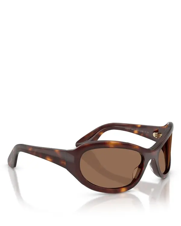 Khaite X Oliver Peoples Oval Sunglasses