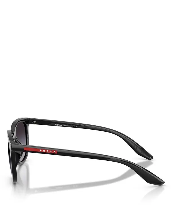 Prada Sport Linea Rossa Pillow Sunglasses - Black