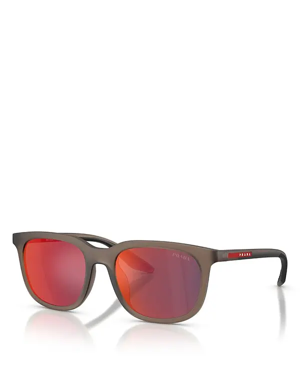 Prada Sport Linea Rossa Pillow Sunglasses - Brown