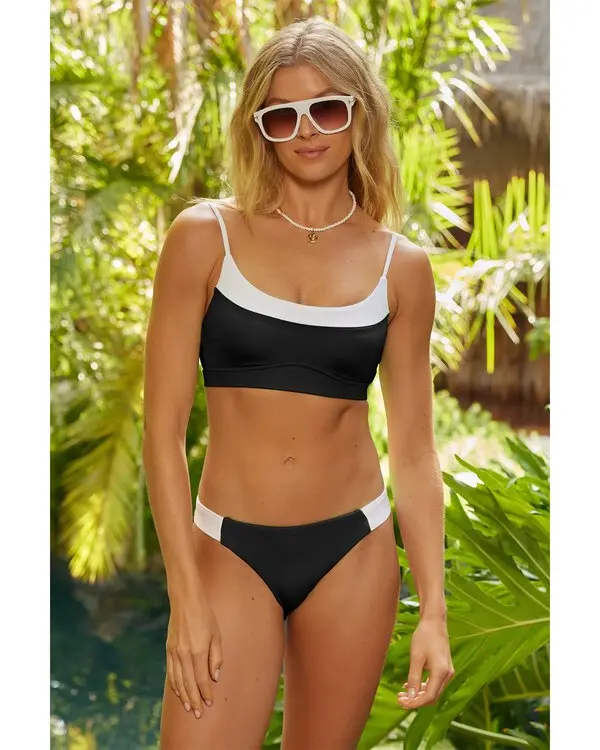 BECCA By Rebecca Virtue Sport Mode Bralette Bikini Top