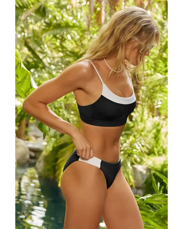 BECCA By Rebecca Virtue Sport Mode Bralette Bikini Top