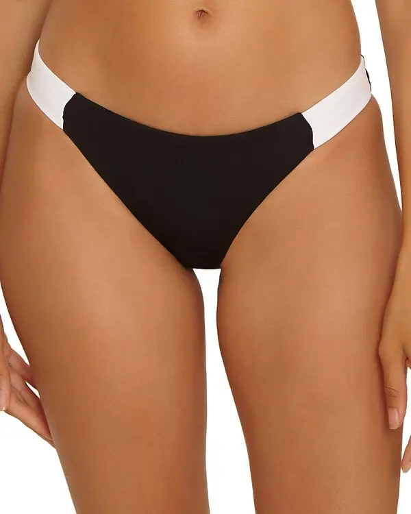 BECCA By Rebecca Virtue Sport Mode Adela Tab Hipster Bikini Bottom - Black