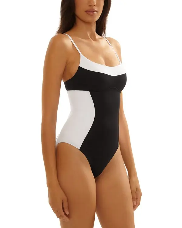BECCA By Rebecca Virtue Elisabeth Corset Inspired One Piece Swimsuit