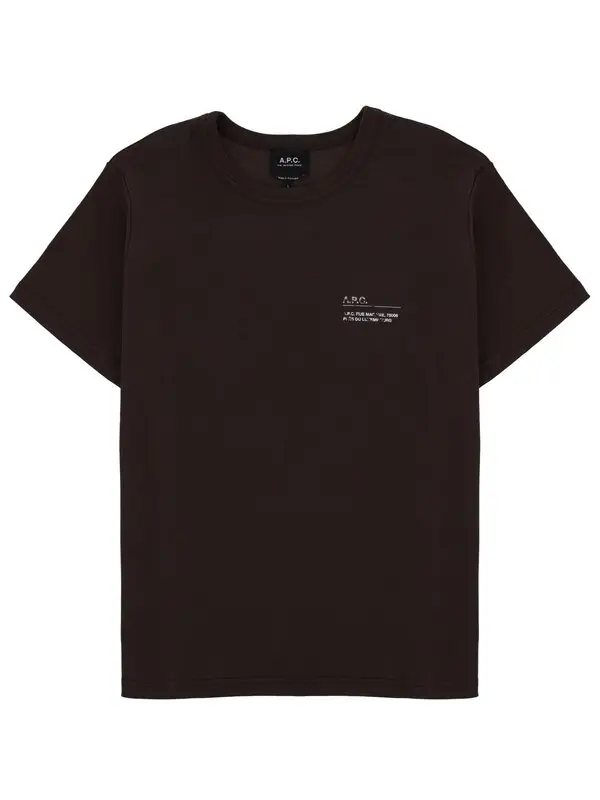 A.p.c. T-shirt "niclas - Brown