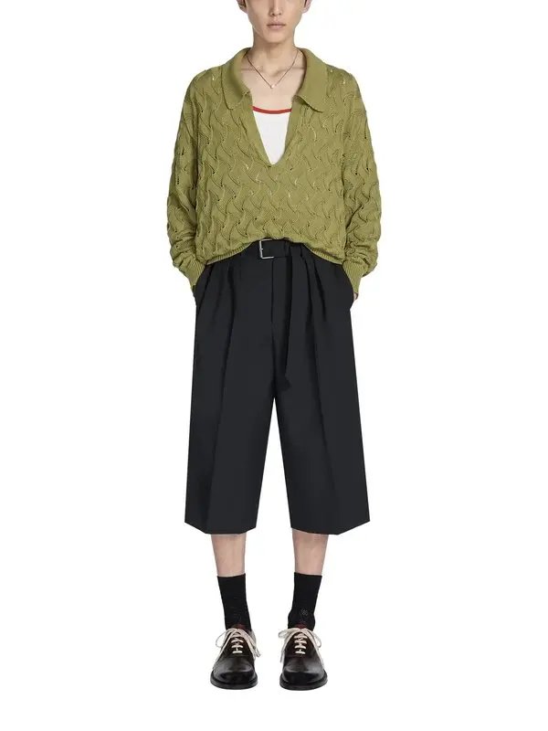 Dries Van Noten Belted Pants