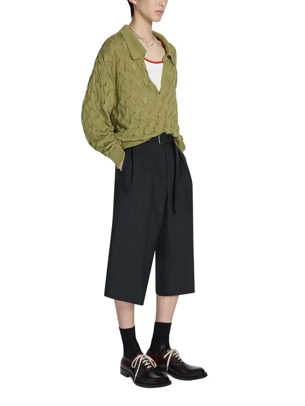 Dries Van Noten Belted Pants