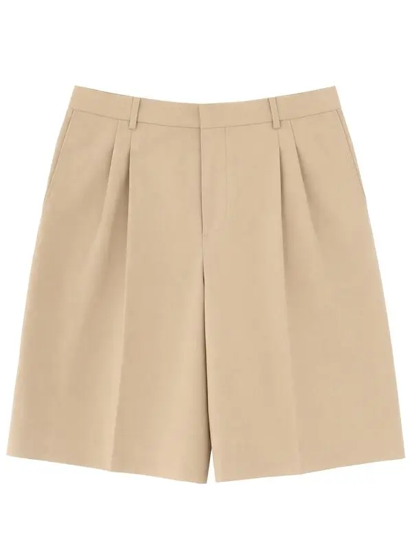 AMI Paris Shorts With Pleats