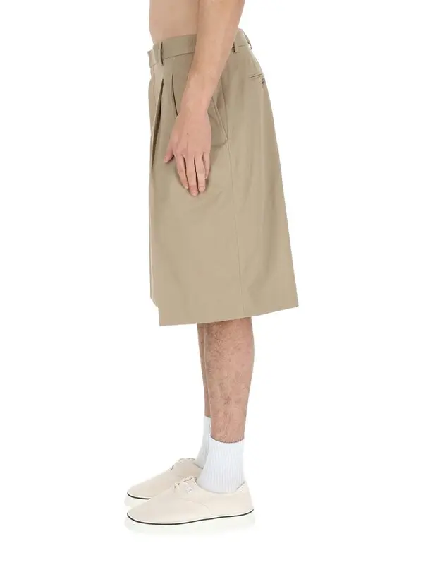 AMI Paris Shorts With Pleats