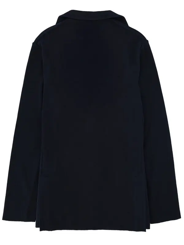 LARDINI Single-breasted Jacket With Pin - Blue