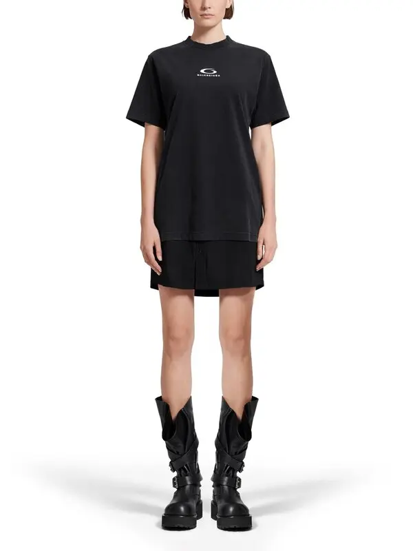 Balenciaga Hybrid Shirt Dress - Black
