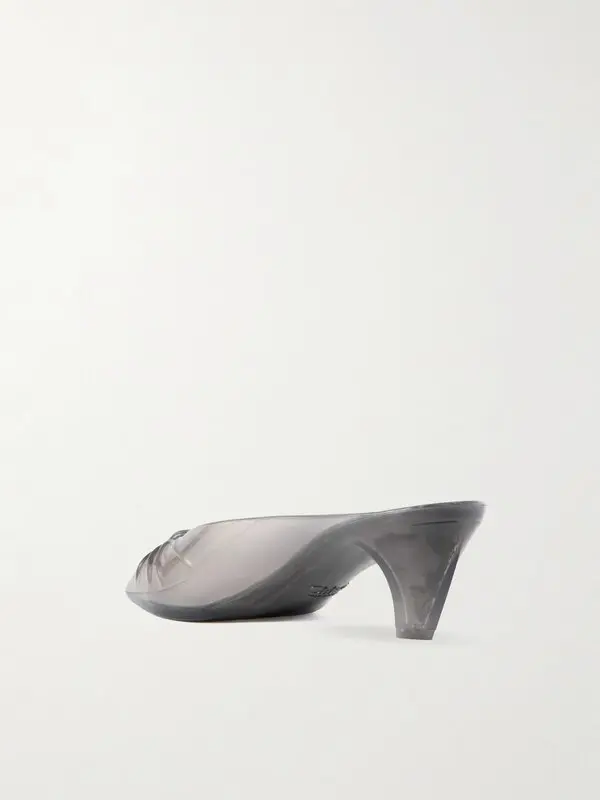 Chloé Ruched Tpu Mules - Gray