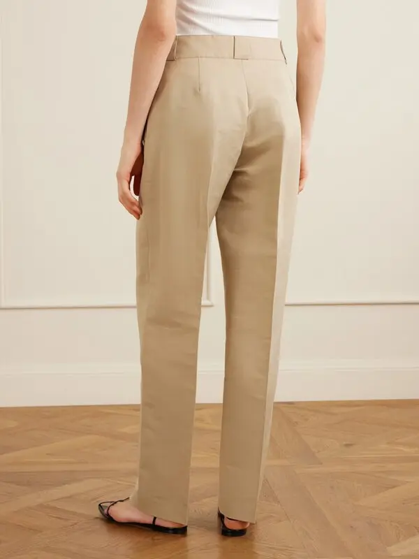FFORME Nahla Cotton And Silk-blend Pants