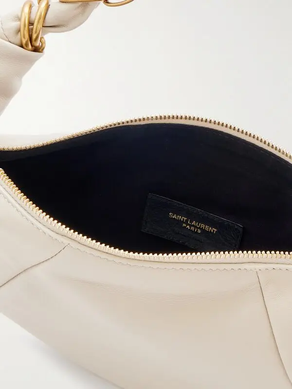 Saint Laurent Amalia Mini Shoulder Bag - Neutrals