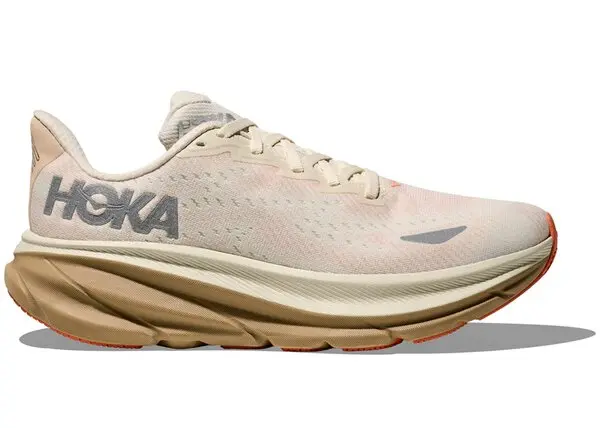 Hoka One One Clifton 9 Gore-tex Sneakers - Eggshell/khaki