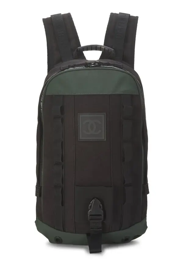 Chanel Sportline Nylon Backpack - Black