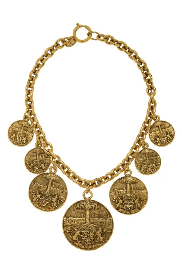 Chanel Medallion Choker - Gold