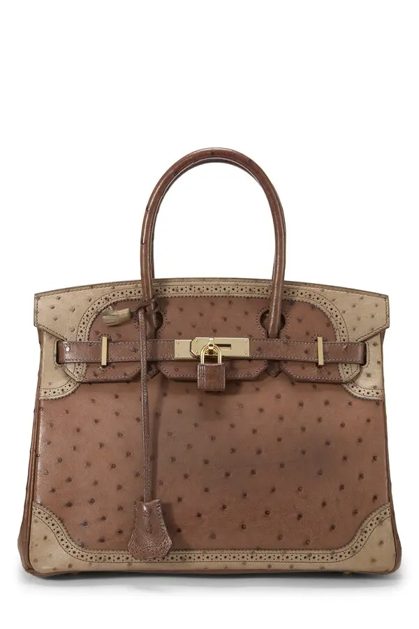 Hermès Ghillies Birkin 35 - Brown
