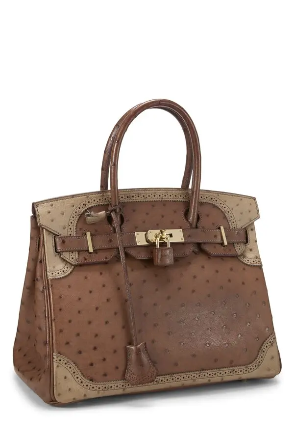 Hermès Ghillies Birkin 35 - Brown