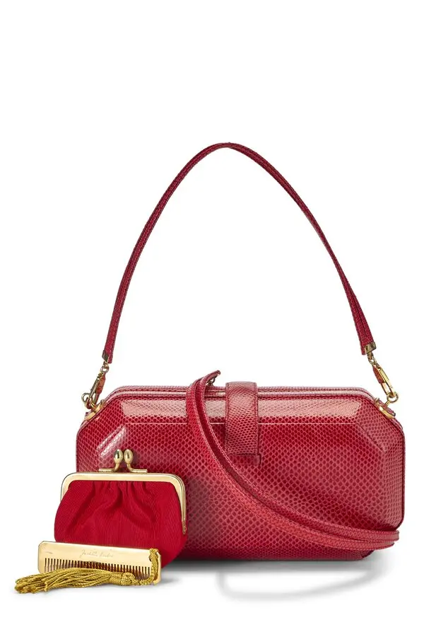 Judith Leiber Lizard Minaudière