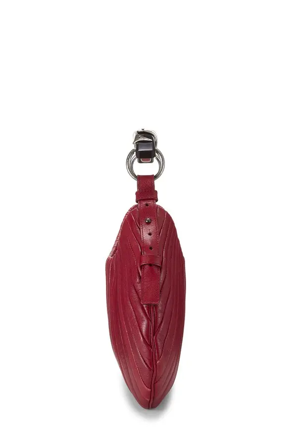 Saint Laurent Leather Pleated Mombasa