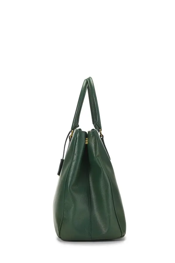 Prada Saffiano Executive Tote - Green