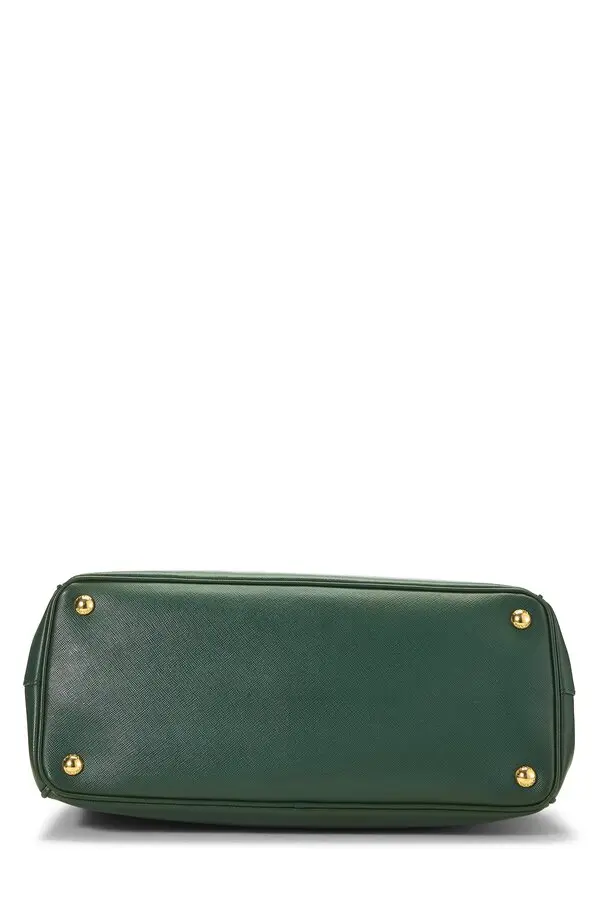 Prada Saffiano Executive Tote - Green