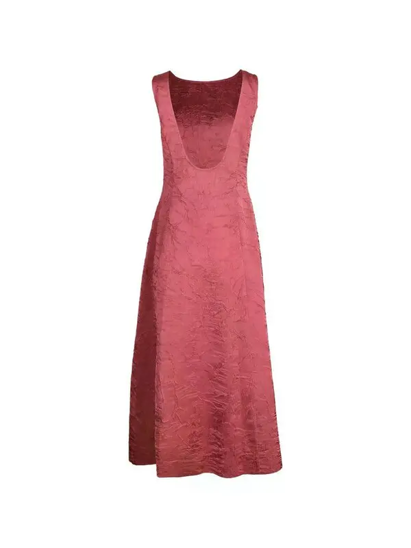 Ulla Johnson Georgia Crinkled Midi Dress