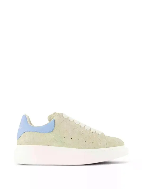 Alexander McQueen Oversized Lace-up Sneakers - Neutrals