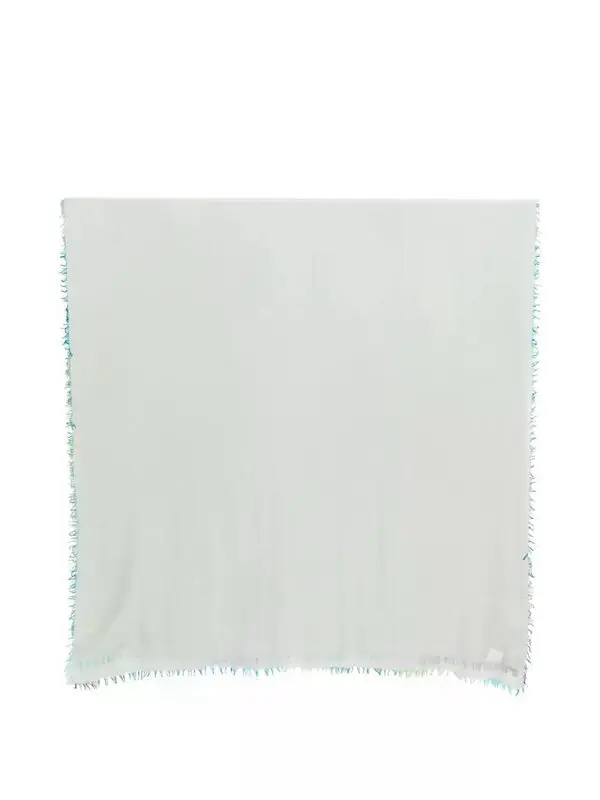Faliero Sarti Rocky Fringed Scarf - Blue