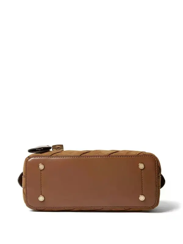 Stella McCartney Woven Padlock Shoulder Bag