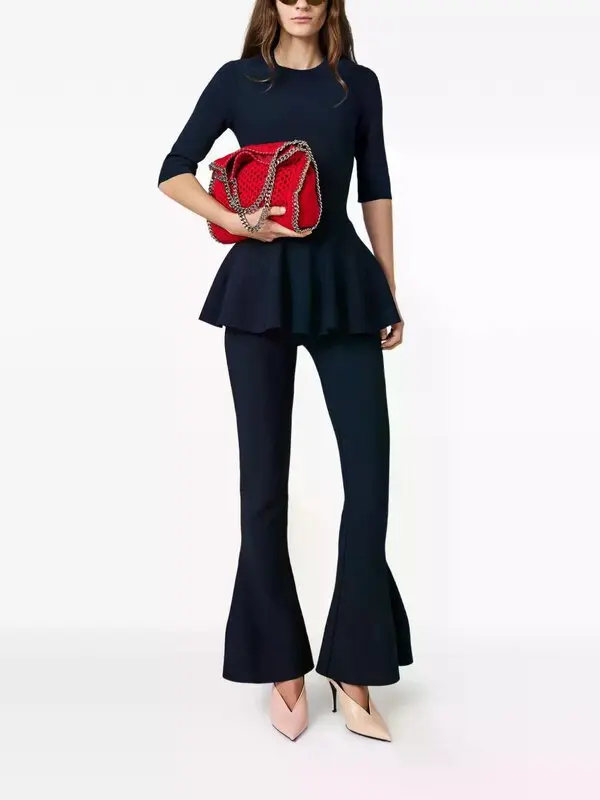 Stella McCartney Flared Trousers - Blue