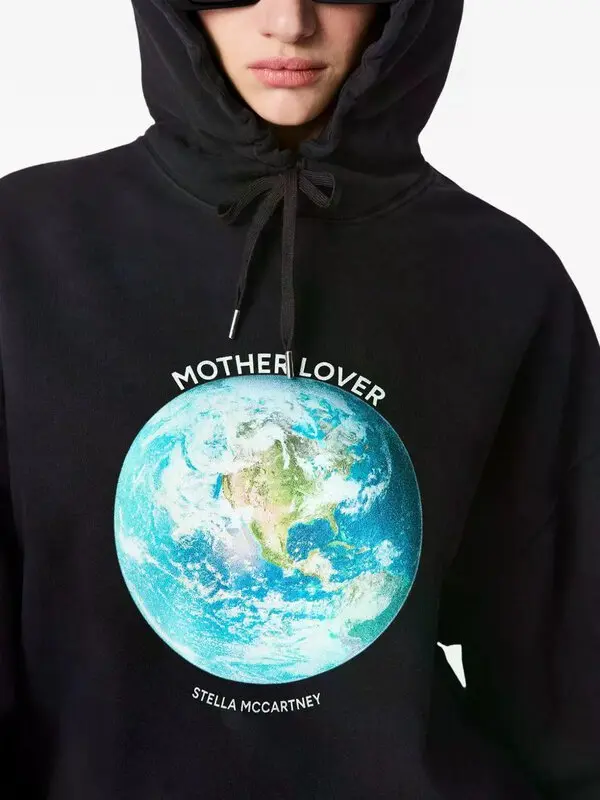 Stella McCartney Graphic Hooded Top