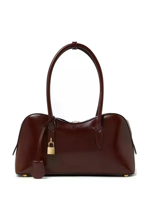 Stella McCartney Ryder Padlock-detail Shoulder Bag - Red