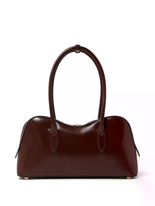 Stella McCartney Ryder Padlock-detail Shoulder Bag - Red