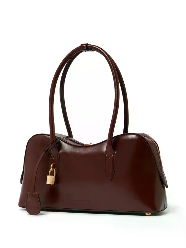 Stella McCartney Ryder Padlock-detail Shoulder Bag - Red
