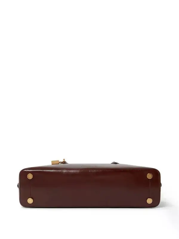 Stella McCartney Ryder Padlock-detail Shoulder Bag - Red