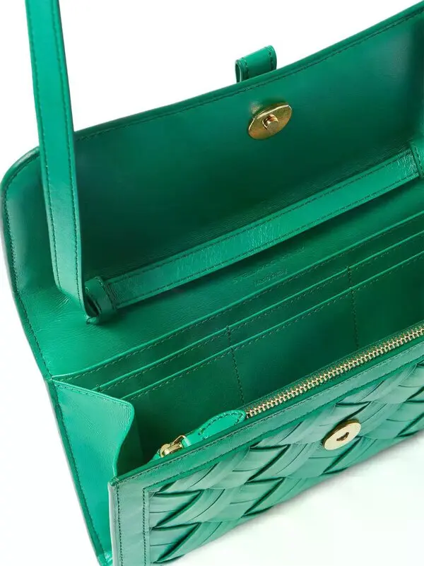 Stella McCartney Ryder Woven Clutch Bag