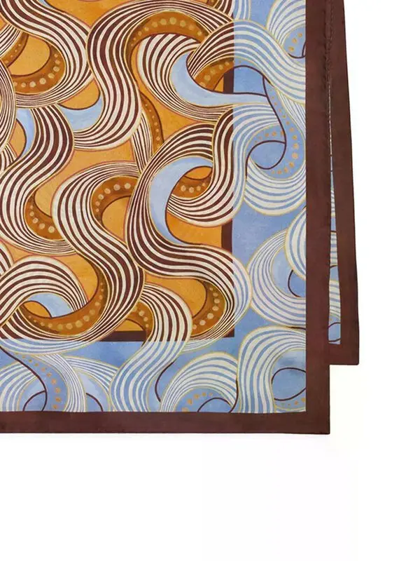 Malìparmi Silk Print Scarf