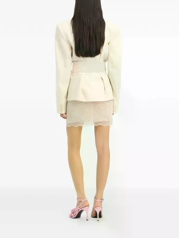 ROTATE BY BIRGER CHRISTENSEN Belted Blazer - Neutrals