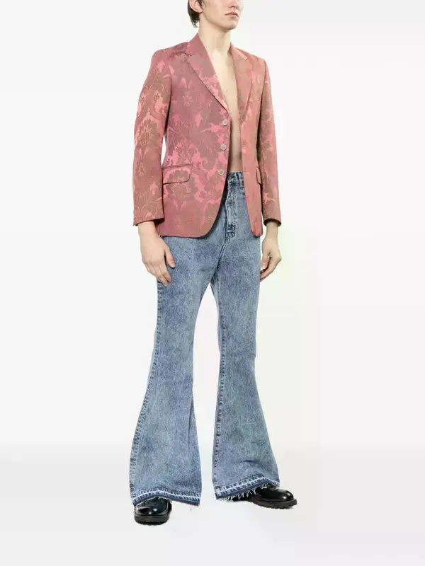 Junya Watanabe Frayed-hem Jeans