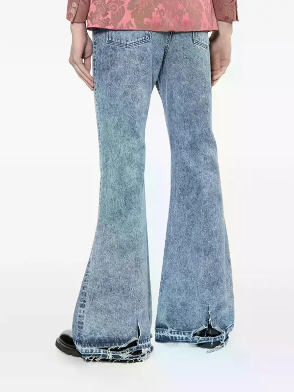 Junya Watanabe Frayed-hem Jeans