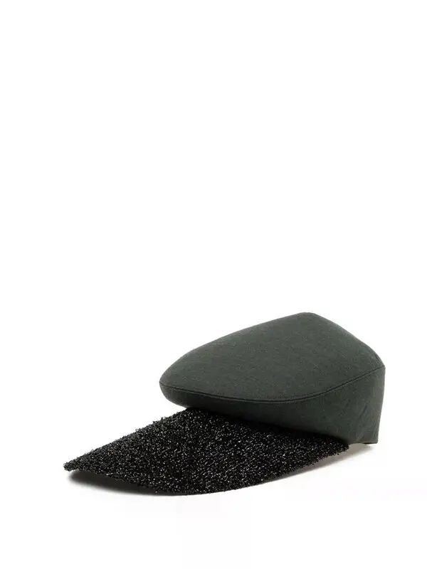 Comme Des Garçons Panelled Hat - Green