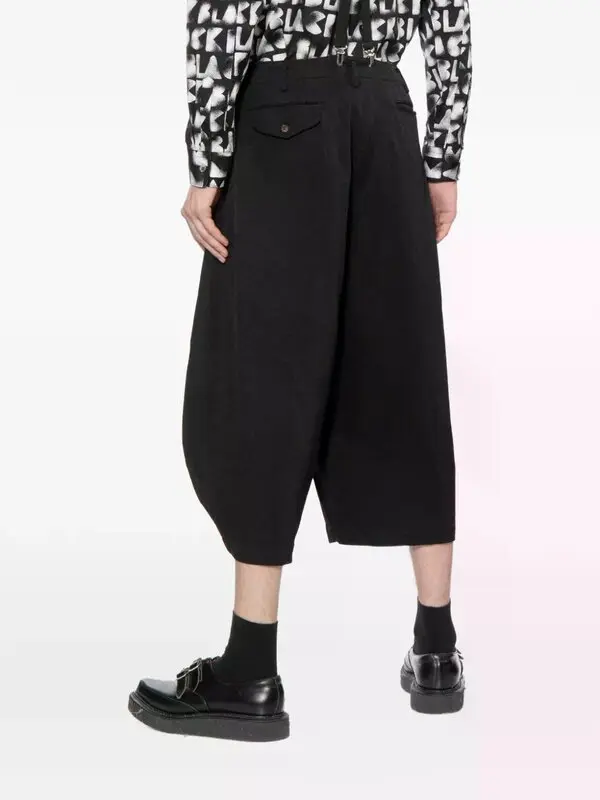 Comme Des Garçons Drop-crotch Suspenders Trousers