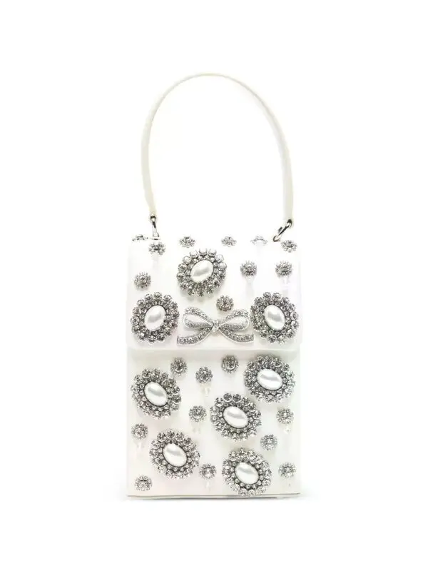 SELF-PORTRAIT Bow-embellished Tote Bag