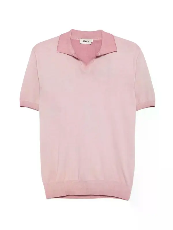 Altea Polo-collar T-shirt - Pink