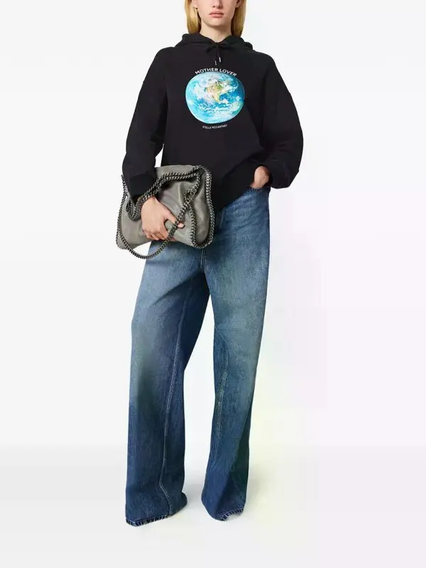 Stella McCartney Mother Lover Boyfriend Hoodie - Black