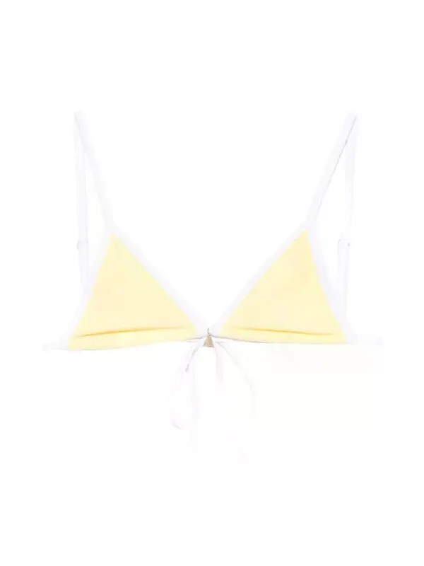 FAE SWIM Lumi Bikini Top - Yellow