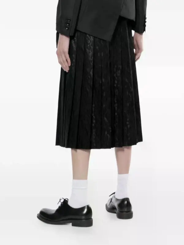 Junya Watanabe Lace Pleated Skirt