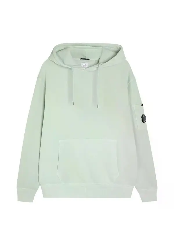 C.P. COMPANY Lens-detail Pocket Hoodie - Blue