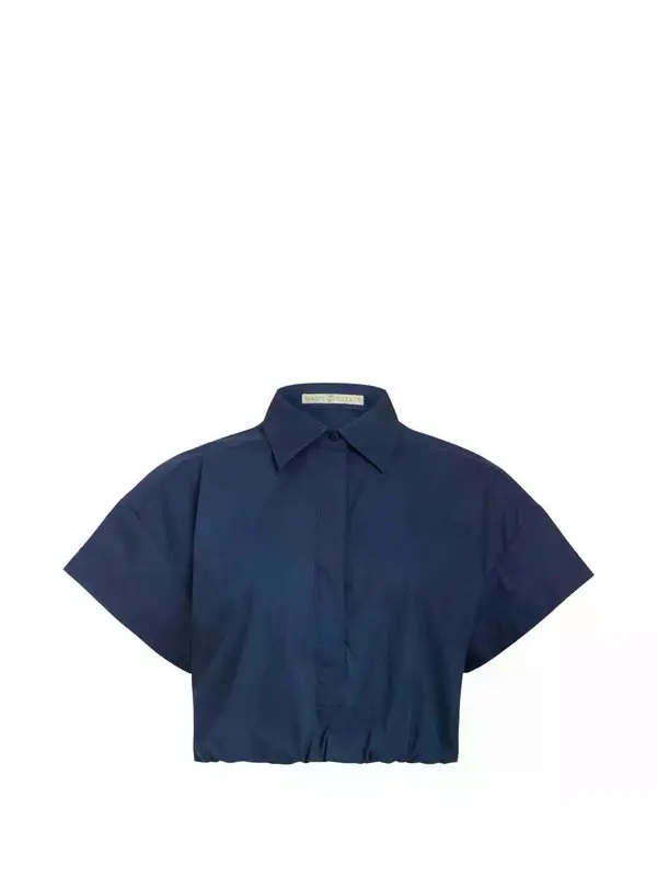 MARIE OLIVER Sierra Collar Top - Blue